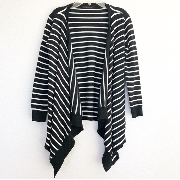 Bajee Collection | Sweaters | Bajee Collection Black White Striped ...
